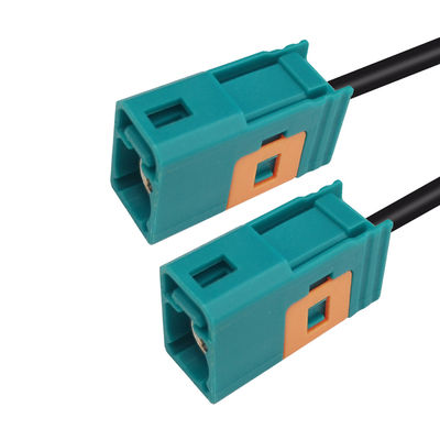 B Code 2 In 1 FAKRA Pigtail Cable , Stable FAKRA Radio Antenna Adapter ...