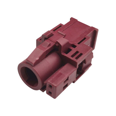 Automotive Straight FAKRA Z Connector , PCB Mount FAKRA Code Z