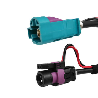 Automotive 4 Pin HSD LVDS Cable , Z Code HSD Connector Cable