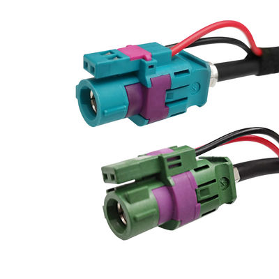 H Code HSD FAKRA Cable Assembly Female Jack To Fakra Z Male Jack