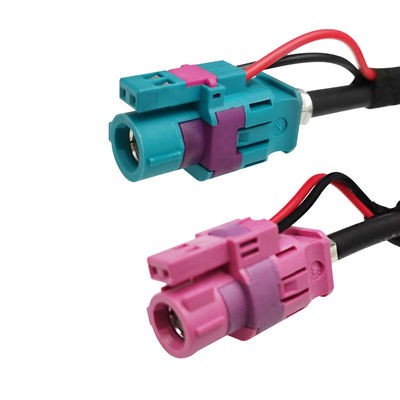 100 Ohm HSL Automotive Wiring Harness , 4 Pin H Code USB LVDS Cable