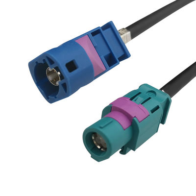 Automotive 4 Pin HSD LVDS Cable , Z Code HSD Connector Cable