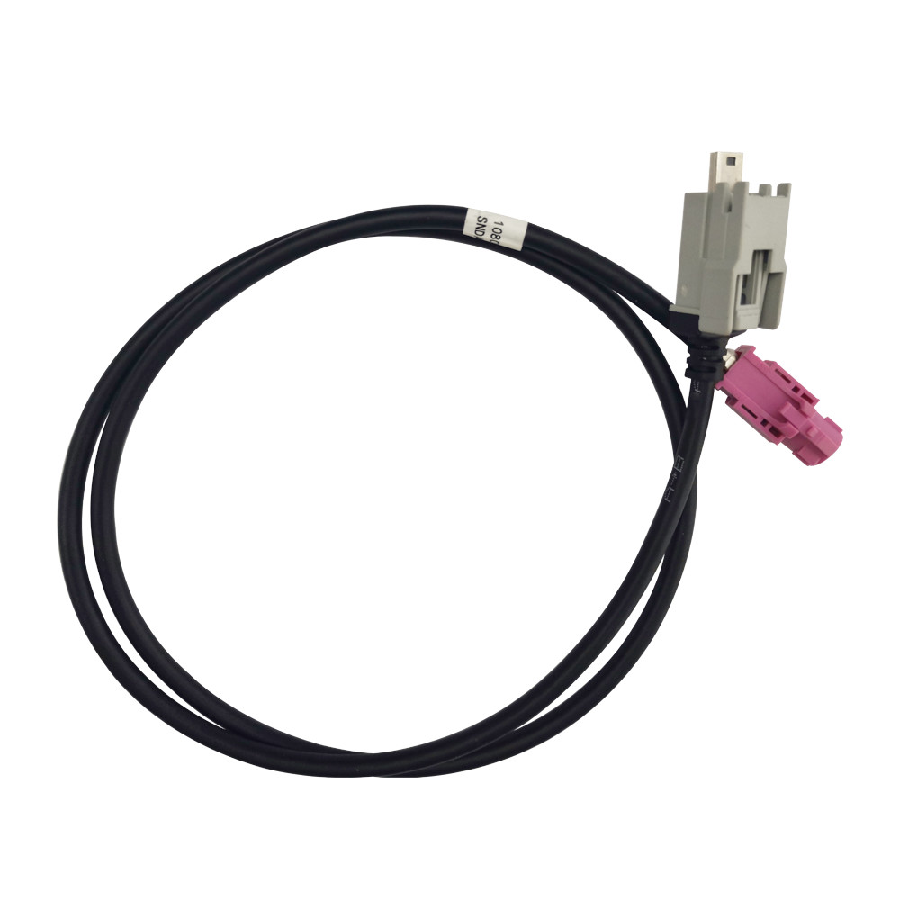Data Transfer HSD Cable Assembly Code H Connector To Mini B USB Plug ...