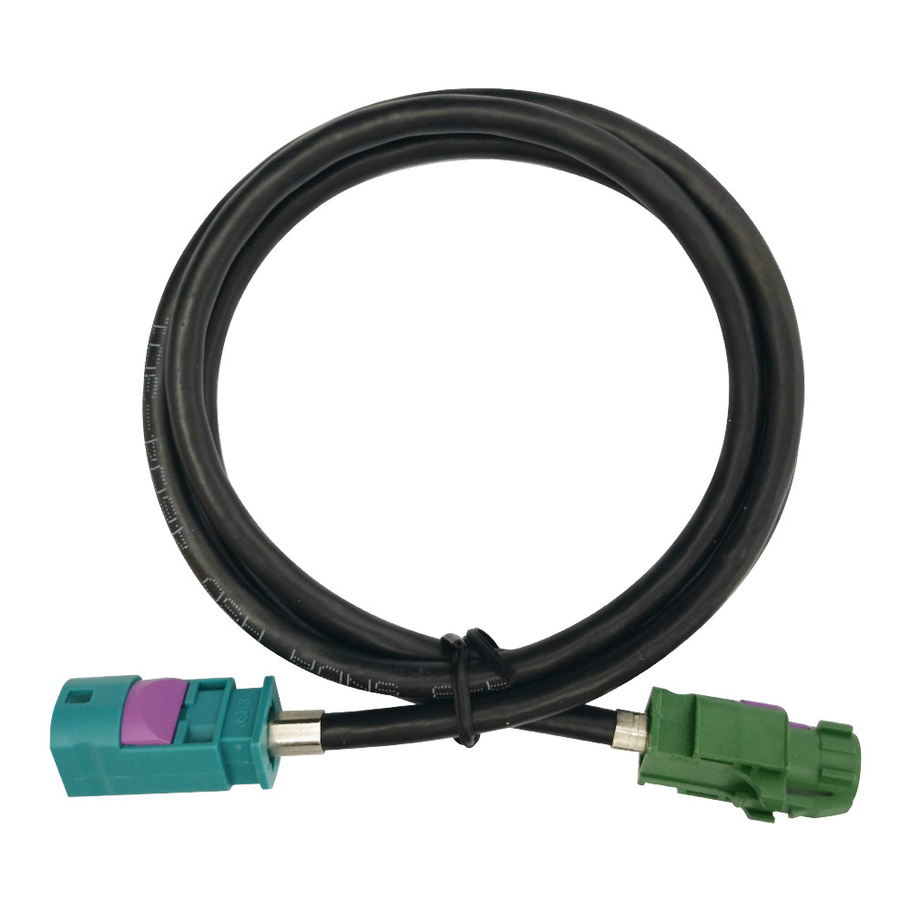 Practical FAKRA HSD Cable Z Code Male To E Code Female For Automotive