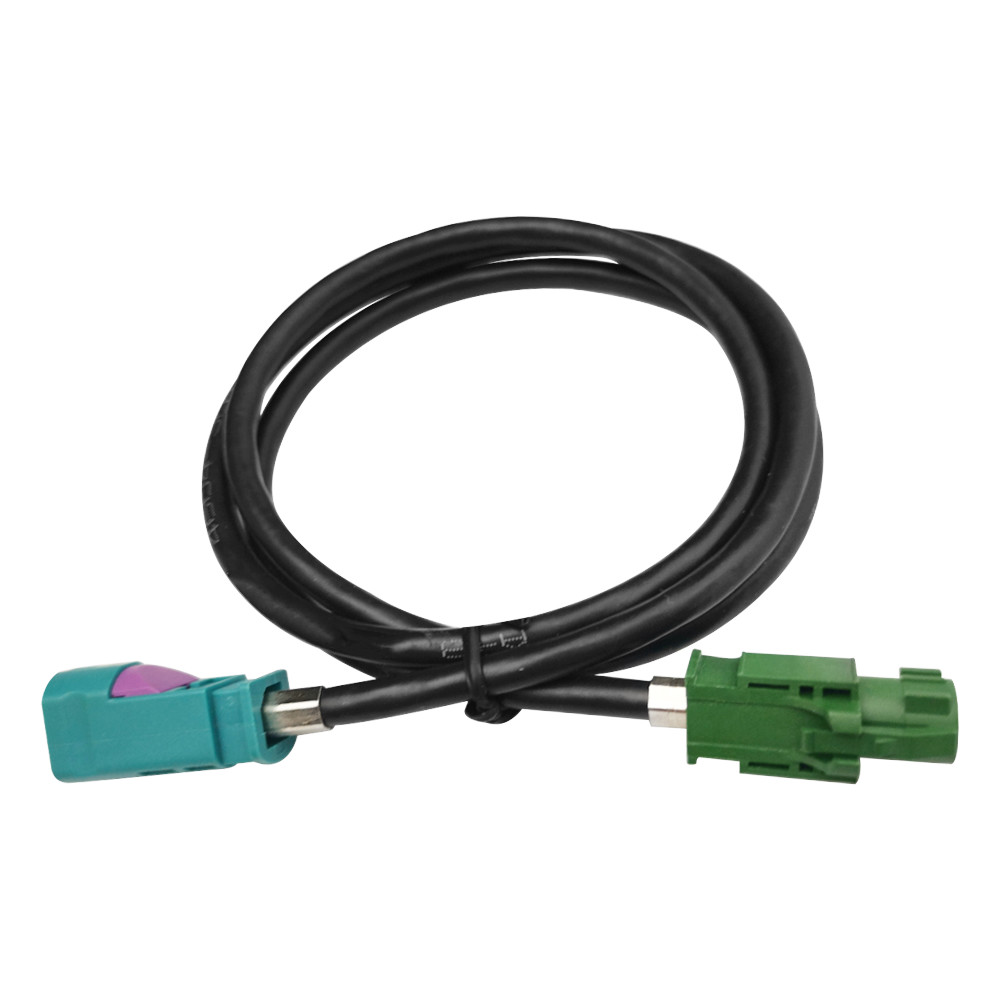 Practical FAKRA HSD Cable Z Code Male To E Code Female For Automotive