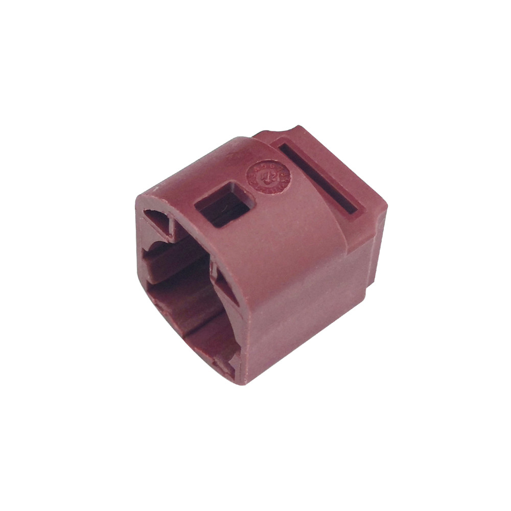 Straight Code D 4 Pin FAKRA Connector , PCB Mount FAKRA D Connector