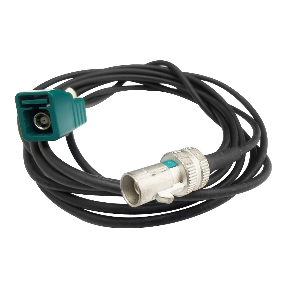 Stable RF FAKRA Coax Cable Code Z Waterblue Color For Car Antenna