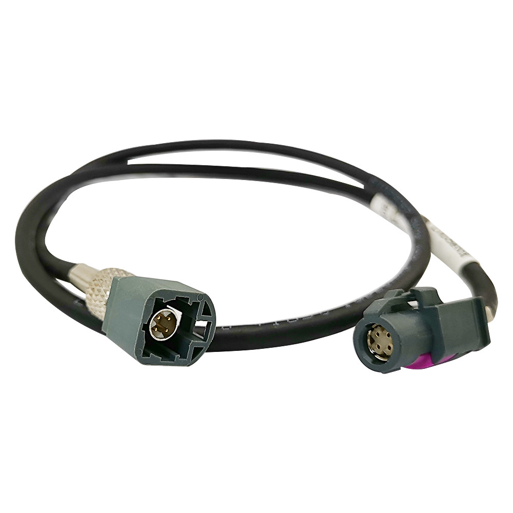 LVDS Extension FAKRA HSD Cable Code G Blue Gray 7031 Color Stable