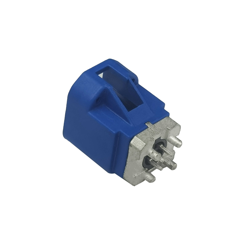 Blue Color FAKRA HSD Connector Adapter PCB Mount Straight 4 Contact Pin ...