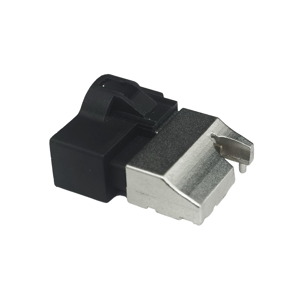 High Speed HSD Connector Automotive Plug Right Angle 4+4 Pin PCB Mount