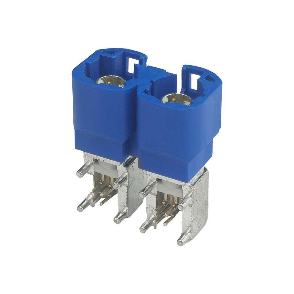 FAKRA HSD LVDS 2x4 Pin C Coding HSD 2 Connector For PCB Mount FAKRA HSD LVDS 2x4 Pin C Coding HSD 2 Connector For PCB Mount
