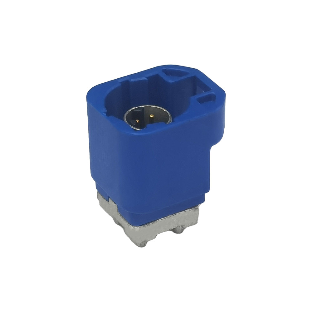 Code C FAKRA HSD Connector Plug PCB Mount Vertical Pin Header Connector Code C FAKRA HSD Connector Plug PCB Mount Vertical Pin Header Connector