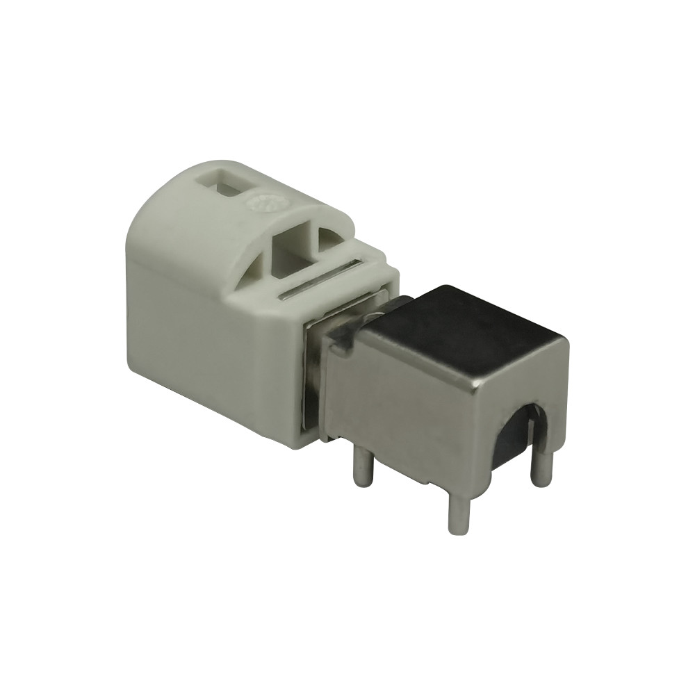 FAKRA HSD LVDS 4 PIN Connector B Code Right Angle Type For PCB Mount