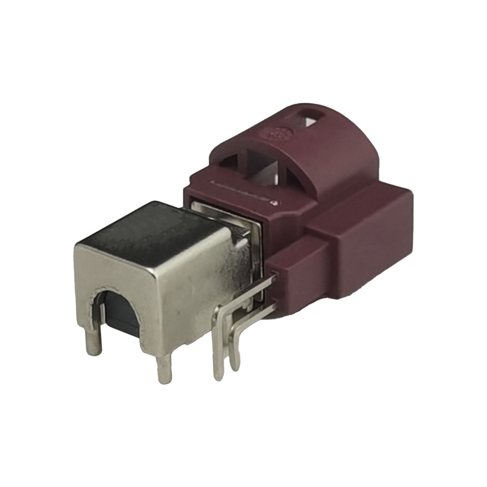 FAKRA HSD Connector Right Angle Vihicle LVDS Connectors For PCB ...