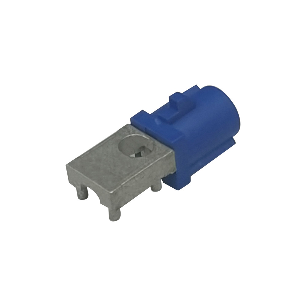 FAKRA C Connector PCB Mount Right Angle Connector For Radio GPS