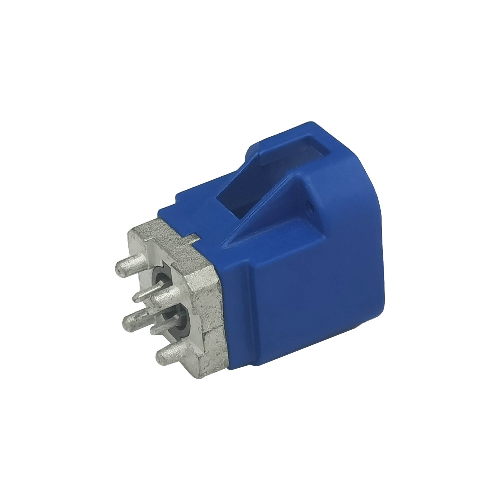 FAKRA HSD LVDS 4Pin PCB Mount 4 Contact Pin Connector For Car Radio