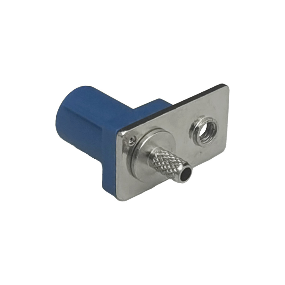 FAKRA PCB Connector Blue Color C Code Fakra Smb Connectors For Car Gps ... FAKRA PCB Connector Blue Color C Code Fakra Smb Connectors For Car Gps ...